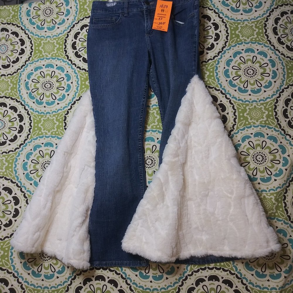 1959 Jeaniemade Size 8p 515 Lee Riders Bell-Bottoms - Gem